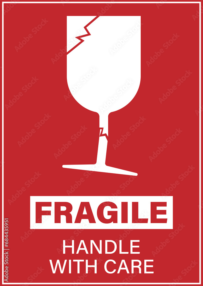 Ilustración de Stock Printable label sticker design red rectangle ...