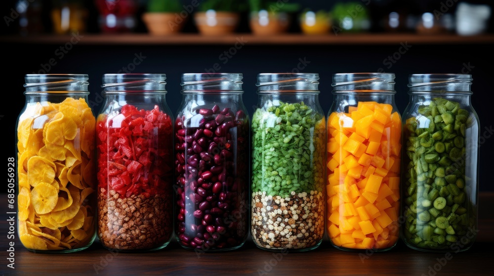 Assortment Processed Food Long Shelf Life , Background Images , Hd ...