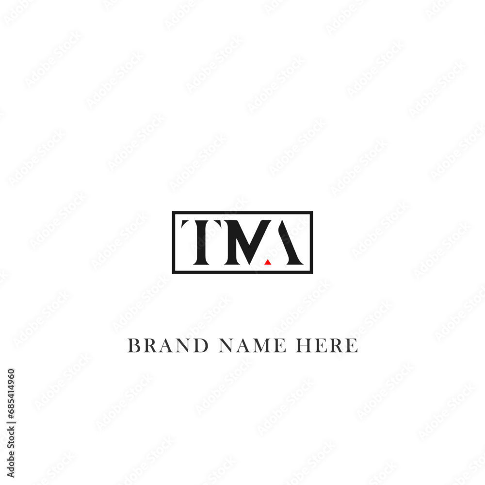 TMA logo. T M A design. White TMA letter. TMA, T M A letter logo design ...