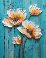 Wildflower Panel Art Free Stock Photo - Public Domain Pictures