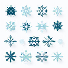 Cute Blue Snowflake Free Stock Photo - Public Domain Pictures