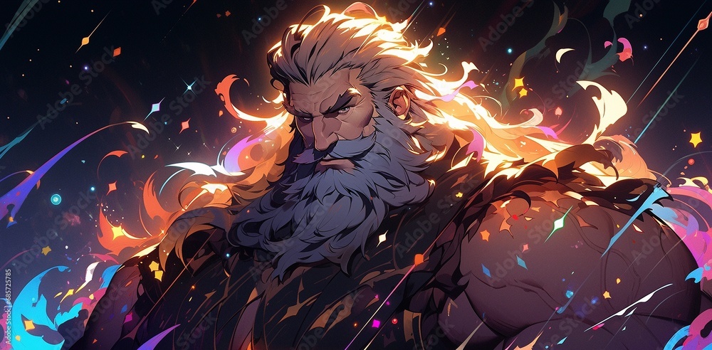 Mighty Hero: Hercules Illustration, Depicting the Legendary Strength ...