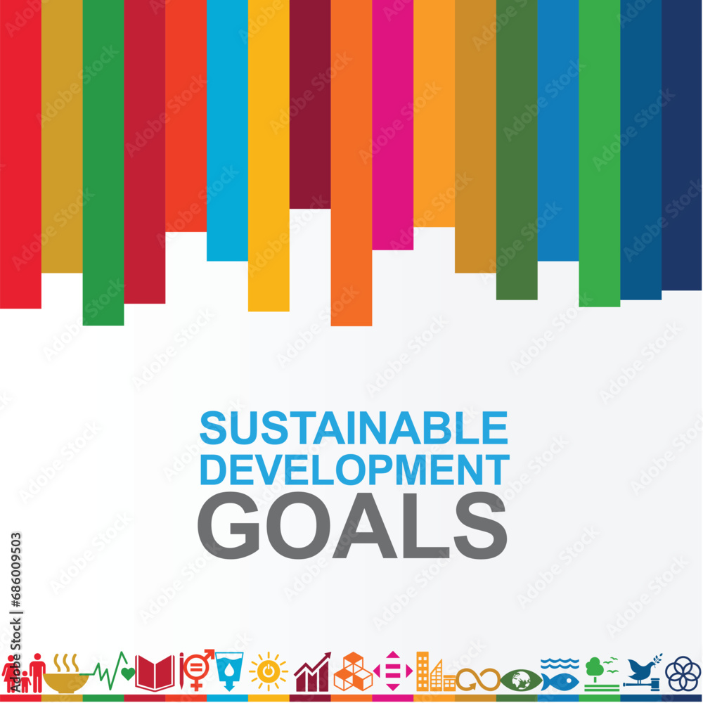 Sustainable Development Goals (SDGs) Stock Vector | Adobe Stock