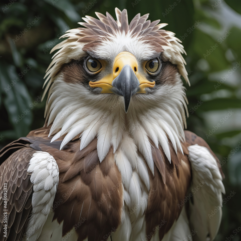 The Philippine eagle (Pithecophaga jefferyi) is one of the most ...