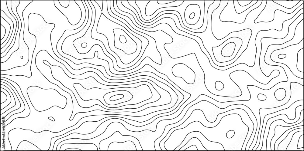 Topographic map background with geographic line map with elevation ...