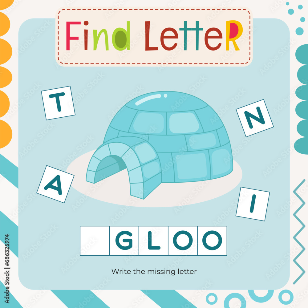 Стоковое векторное изображение «Word activities for Letter Tracing Book ...
