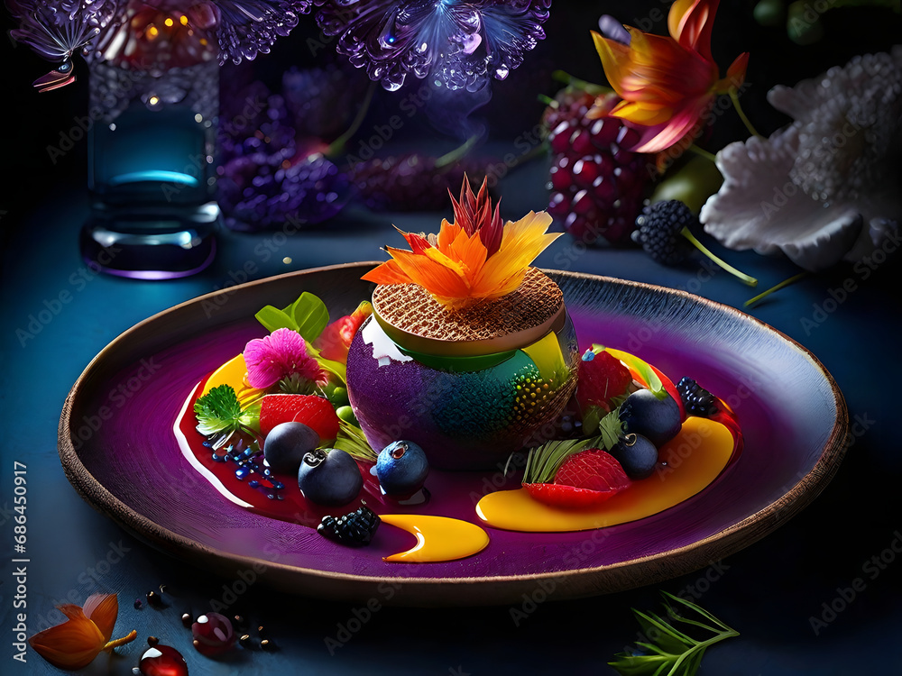 Experience a symphony of flavors transformed into a visual masterpiece ...