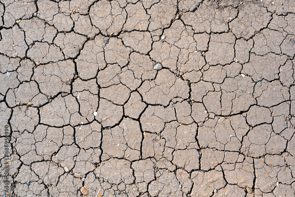 Dry mud cracked ground texture. Drought season background. Dry and ...