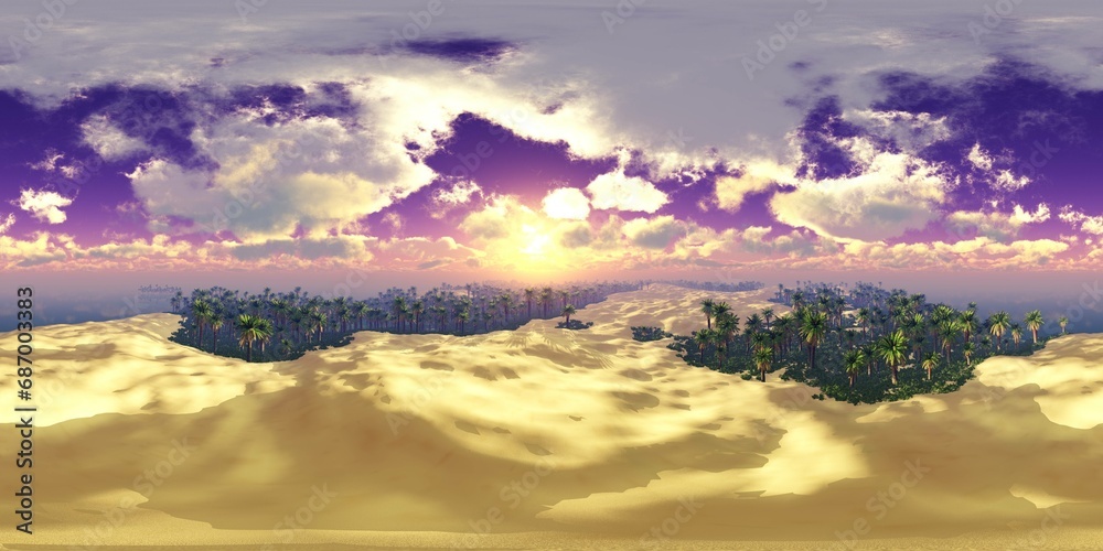 Environment map. HDRI map. Equirectangular projection. Spherical ...