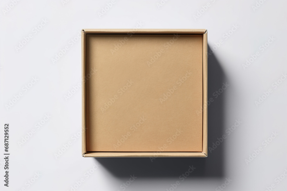 Cardboard Box mockup using generative AI Stock Illustration | Adobe Stock