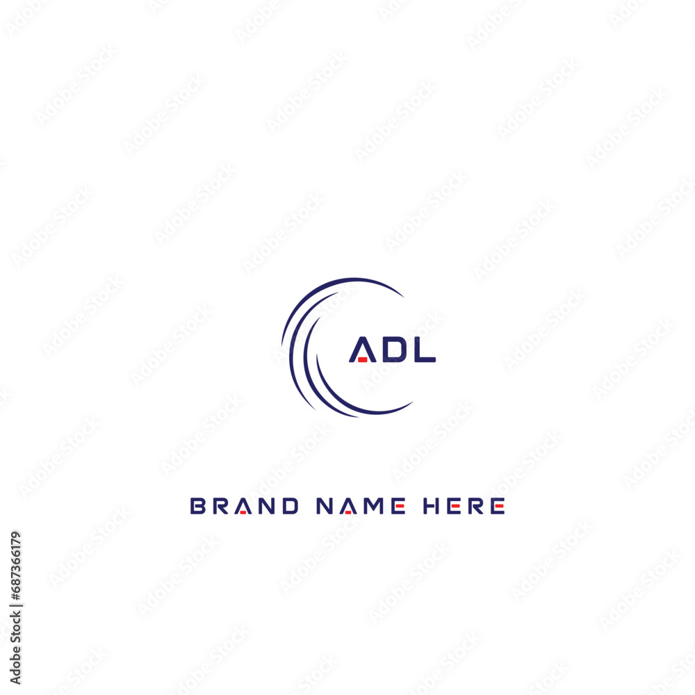 ADL logo. A D L design. White ADL letter. ADL, A D L letter logo design ...