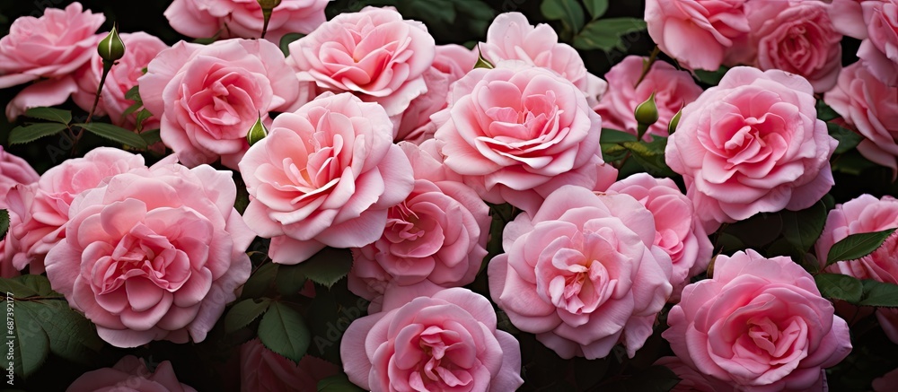 'Queen Elizabeth' rose, bred by a esteemed grower, is a popular pink ...