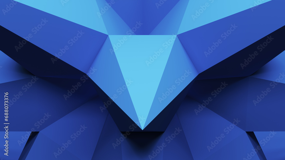 Abstract blue backgrounds lines triangle shapes structure geometrical ...