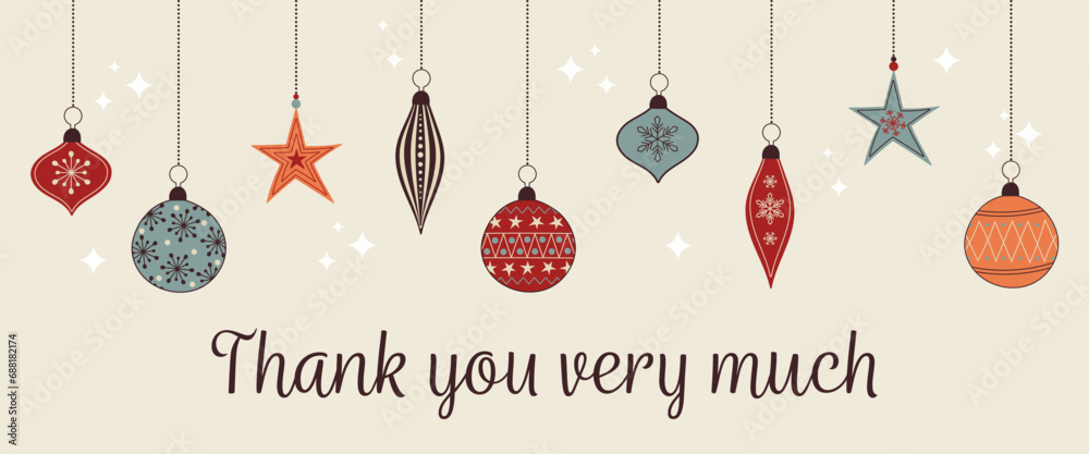 Thank you very much – Schriftzug in englischer Sprache - Vielen Dank ...