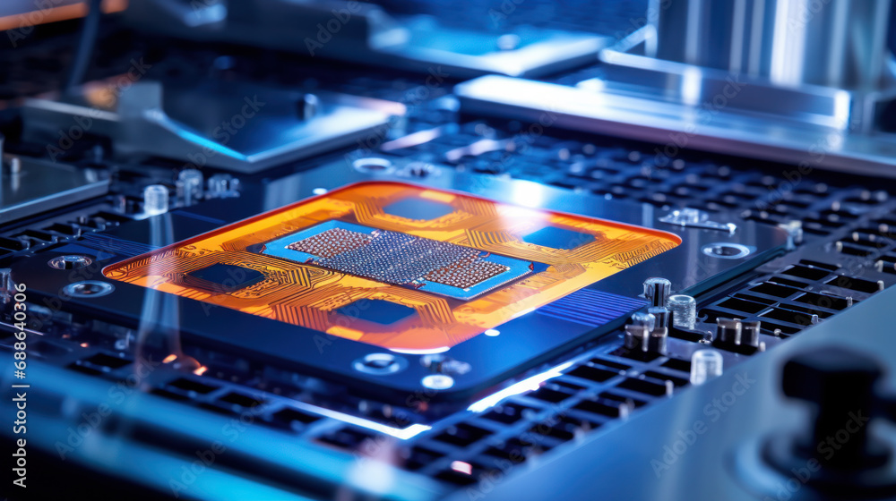 The silicon crystal is removed from the semiconductor wafer and bonded ...