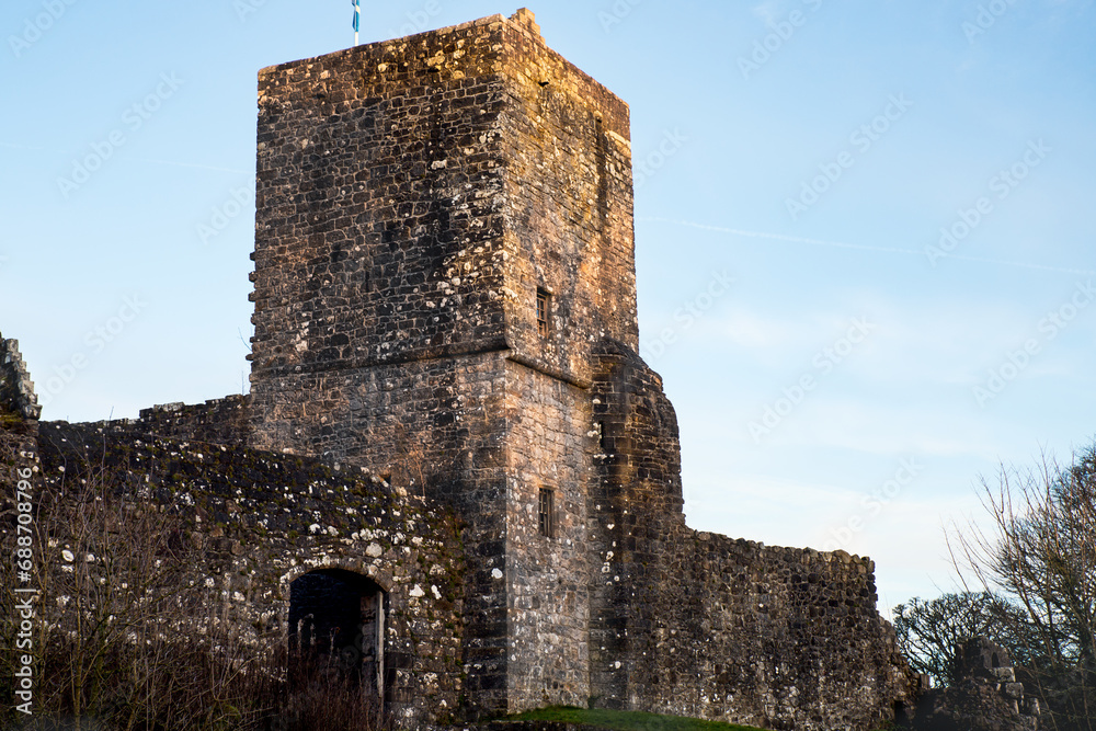 Mugdock Castle. Scotland. U.K. was the stronghold of the Clan Graham ...