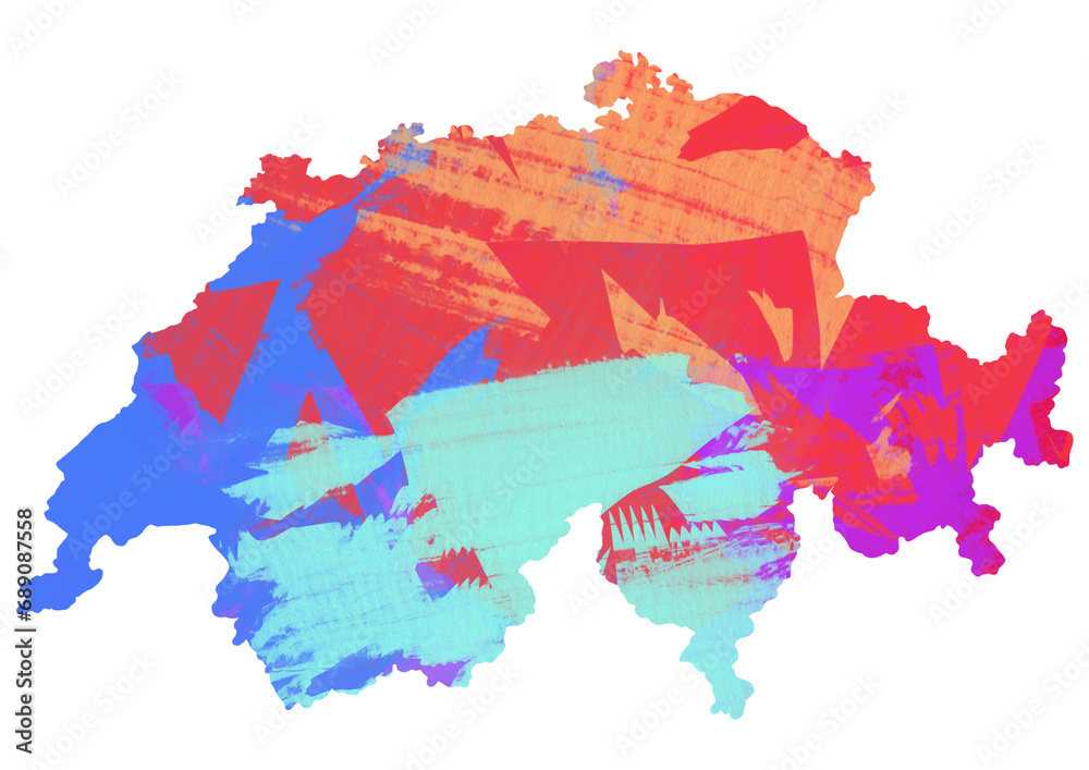 swiss map, map of switzerland, cartography, transparent background clip ...