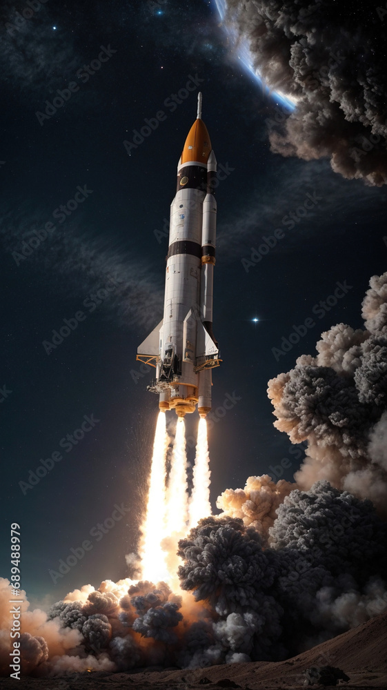 space, spaceship, the sun, the moon, earth, mars, rocket, astronaut ...