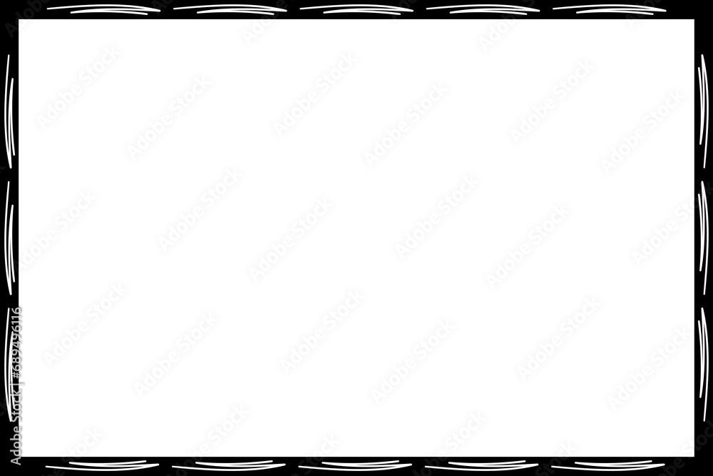 Rectangle Border Design with white background, Fame and borders Stock ...