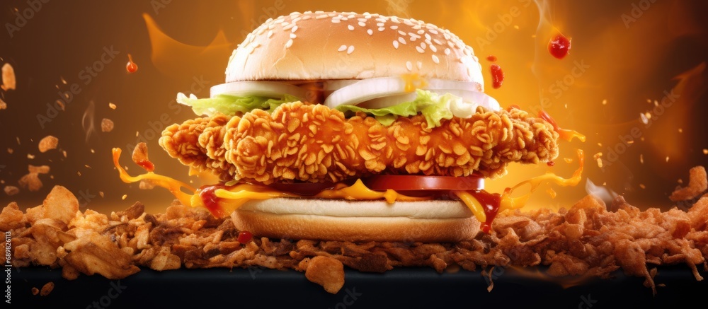 chicken crispy chicken fried chicken burger crispy chicken burger ...