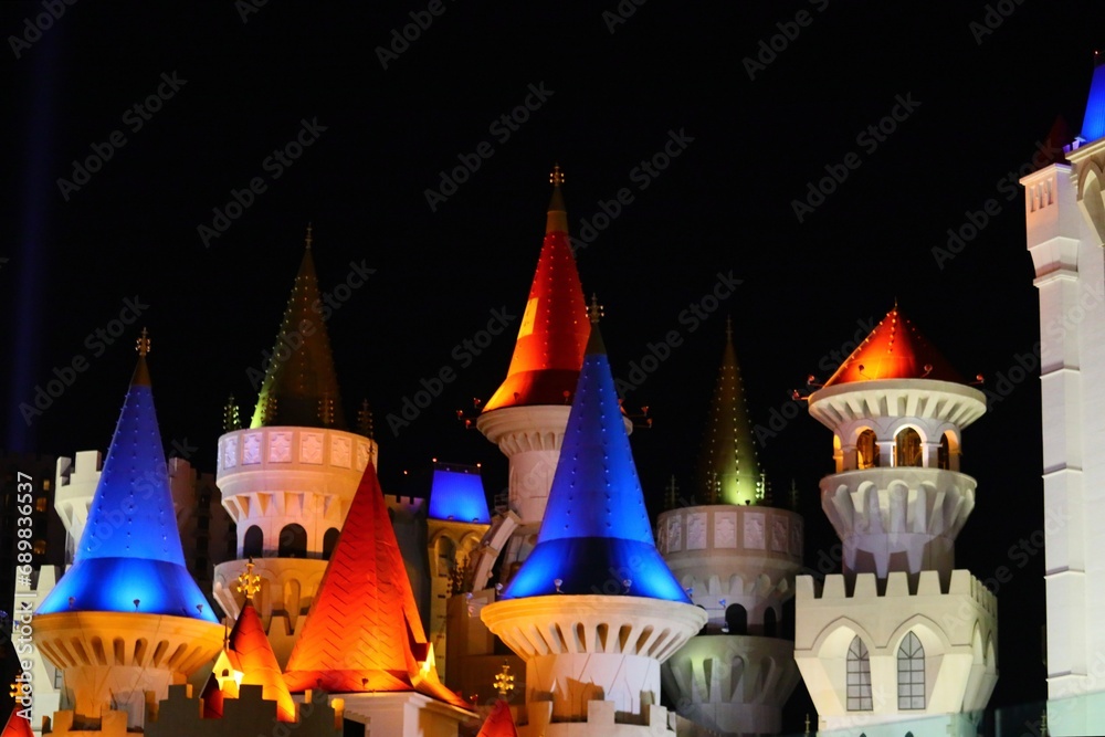 Excalibur Hotel and Casino - Built in 1990, named for the mythical ...