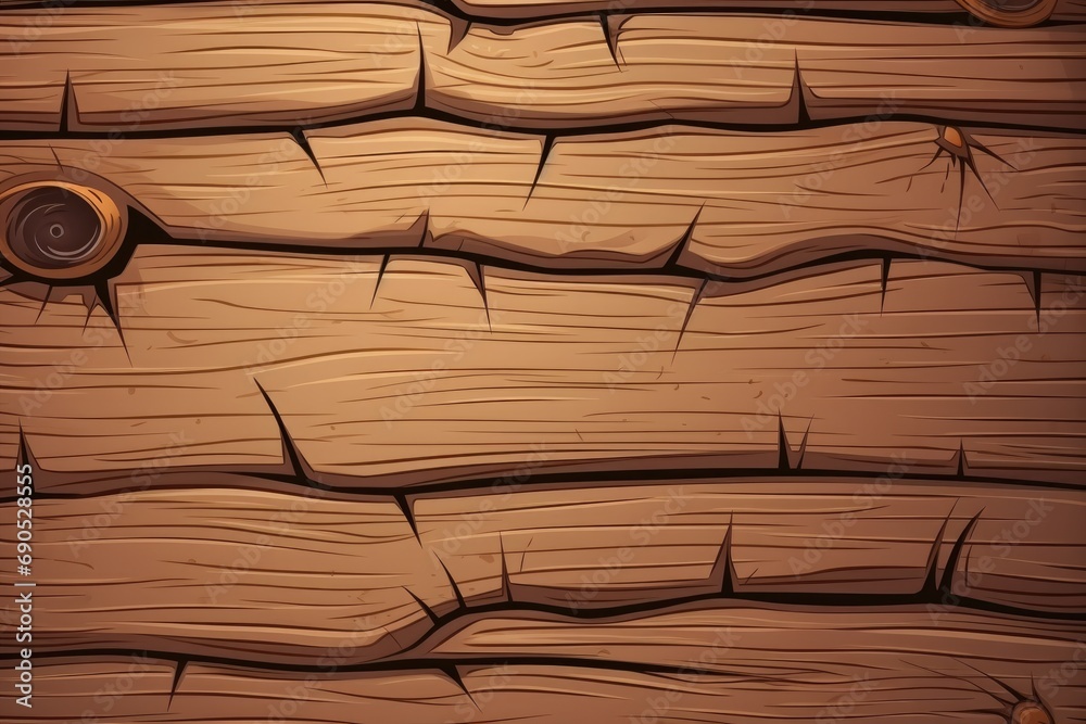 Cartoon wood texture background Stock Illustration | Adobe Stock