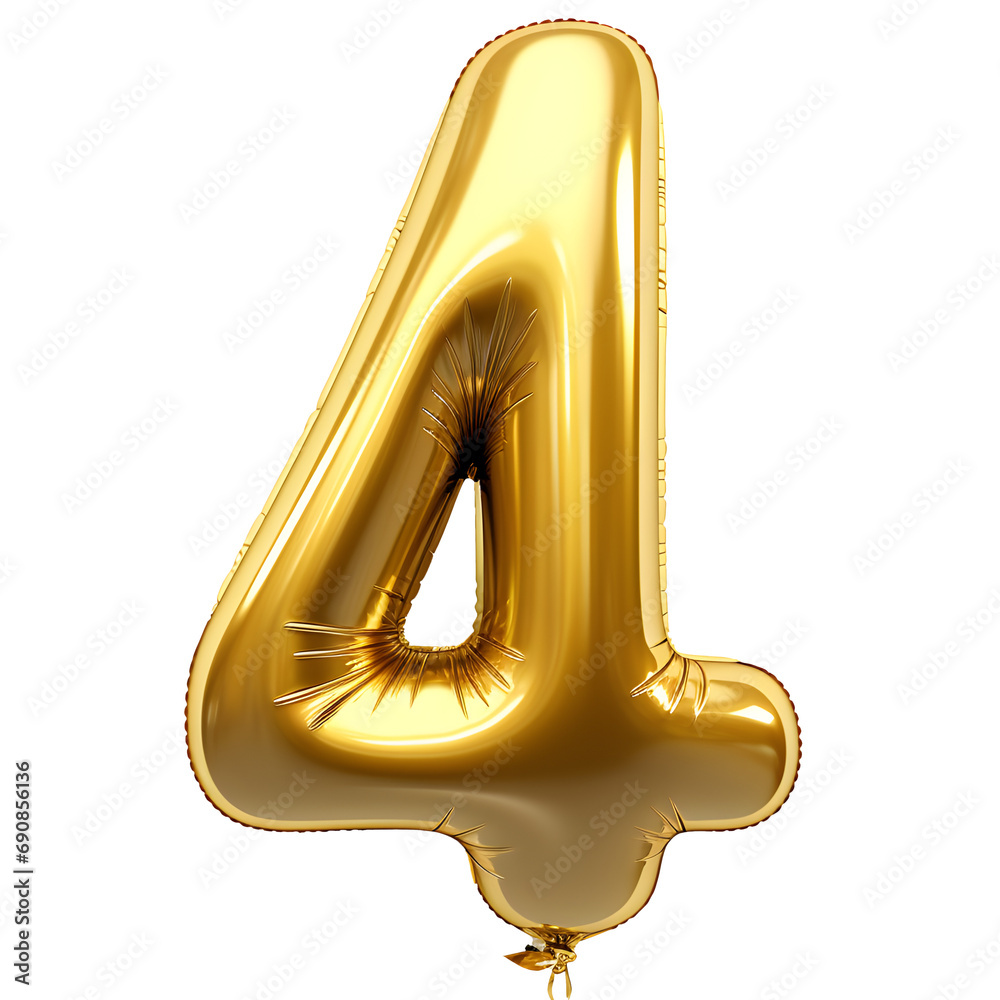 Gold Alphabets and number Balloons clipart, letters, transparent ...