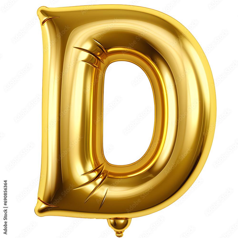 Gold Alphabets and number Balloons clipart, letters, transparent ...