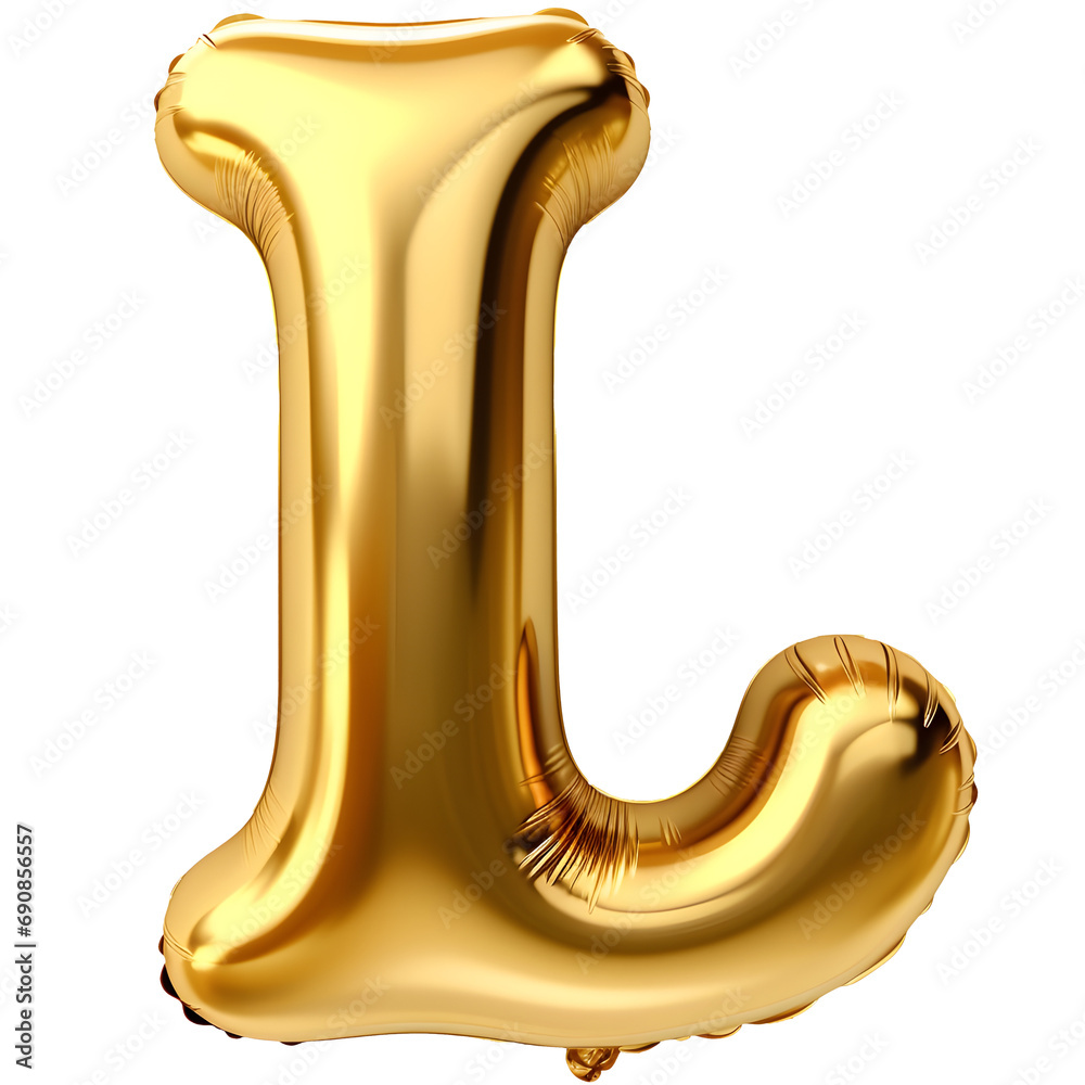 Gold Alphabets and number Balloons clipart, letters, transparent ...