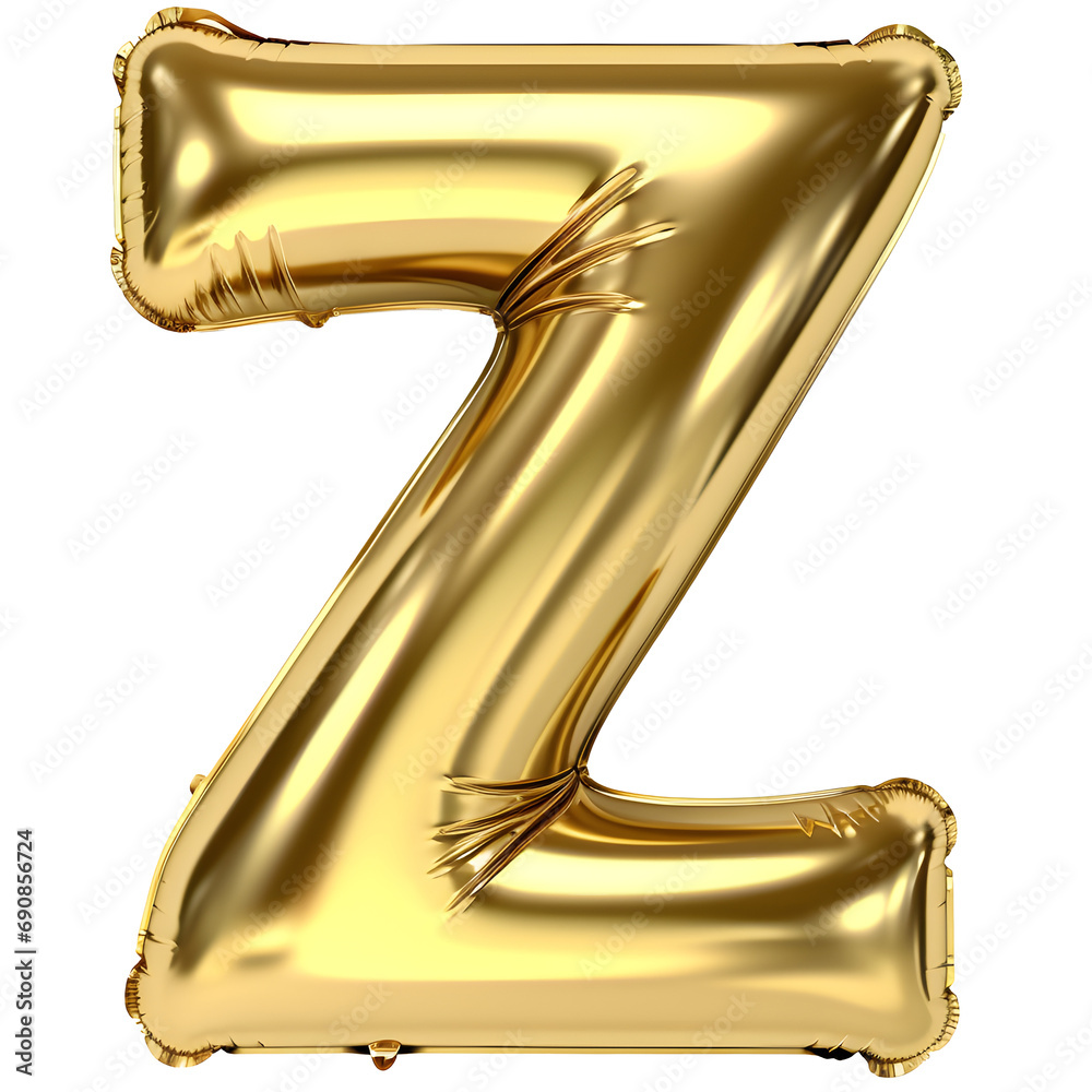 Gold Alphabets and number Balloons clipart, letters, transparent ...