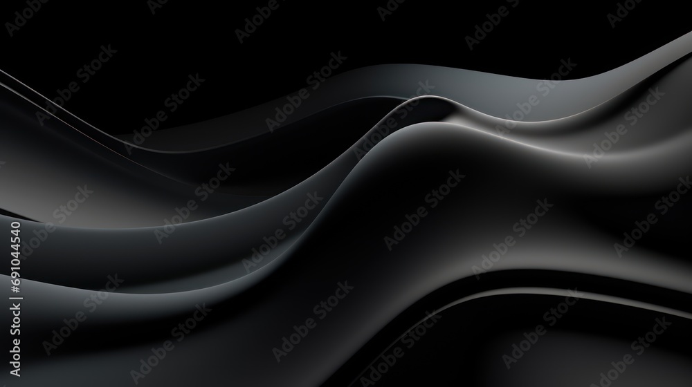 Abstract digital wallpaper in a style of ash keating, single wave ...