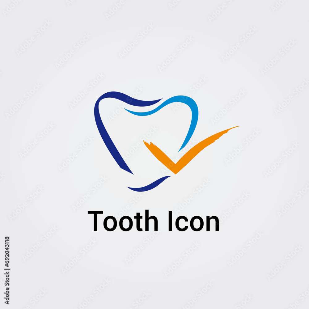 Vector de Stock Icône Logo Dent / Dentiste pour Design Logos - Soins ...