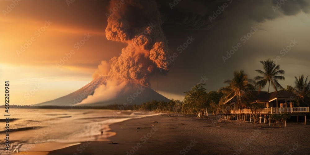 Krakatoa Unleashed: A haunting view of the eruption aftermath with an ...