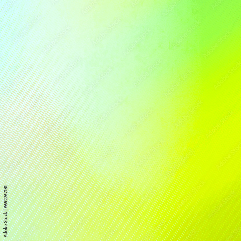 Smooth green gradient square background with blank space for Your text ...