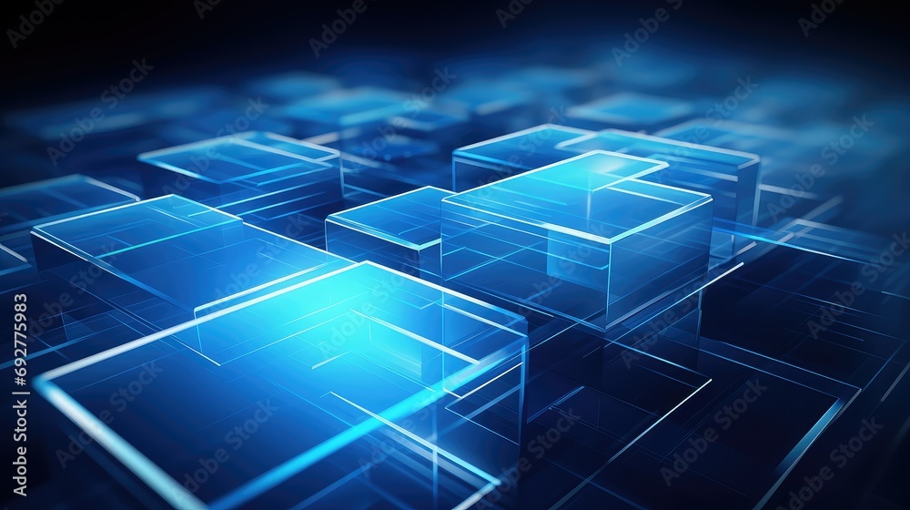 renewable blue energy background illustration sustainable ocean, wave ...