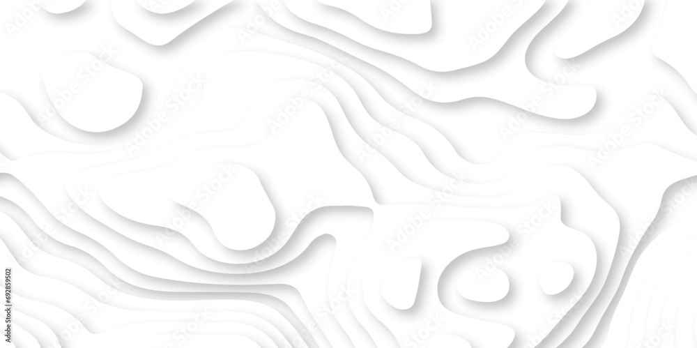 Abstract wave pattern with lines. Abstract Vector geographic contour ...