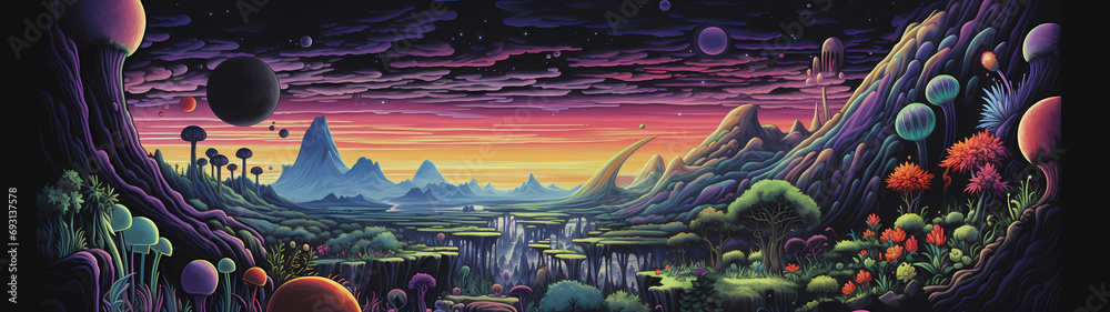 An ultra-wide alien world is whimsically brought to life in a ...