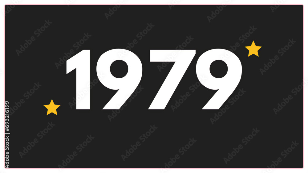 Vintage 1979 birthday, Made in 1979 Limited Edition, born in 1979 ...