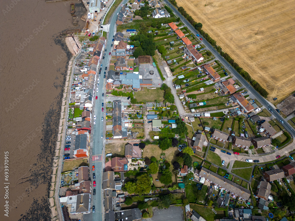 Paull Lighthouse ,Paull (archaic Paul, Pall, Pawle, Aerial View Paulle ...