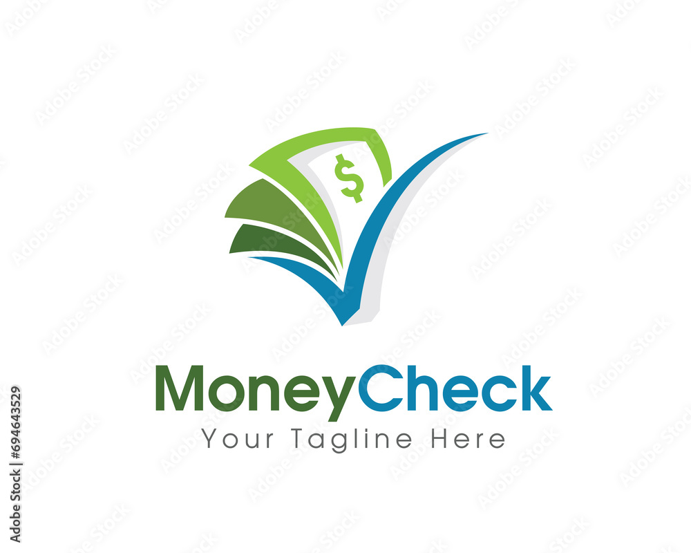 LOGO 19finance dollar check solution logo icon symbol design template ...