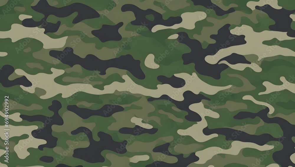 Military camouflage seamless pattern background. Army camo texture for ...
