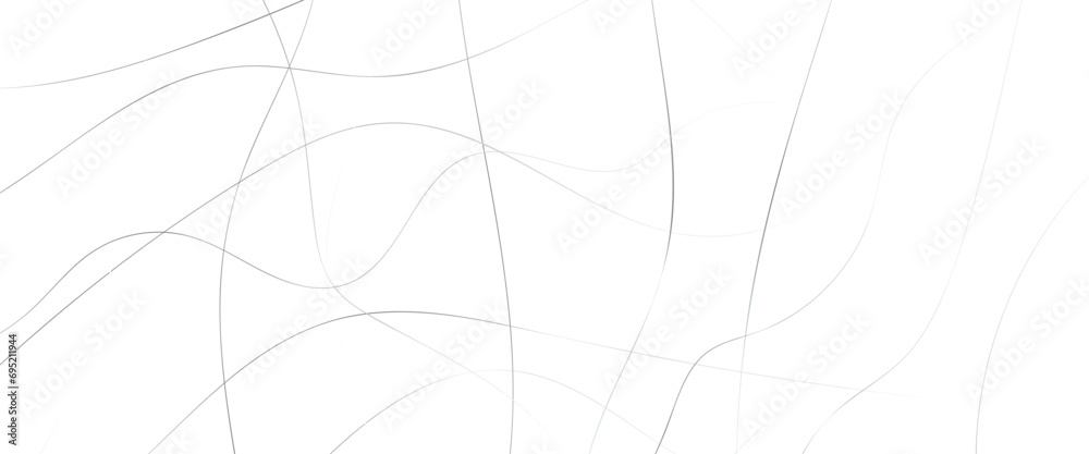 vector white Transparent background with grey wave lines design with ...