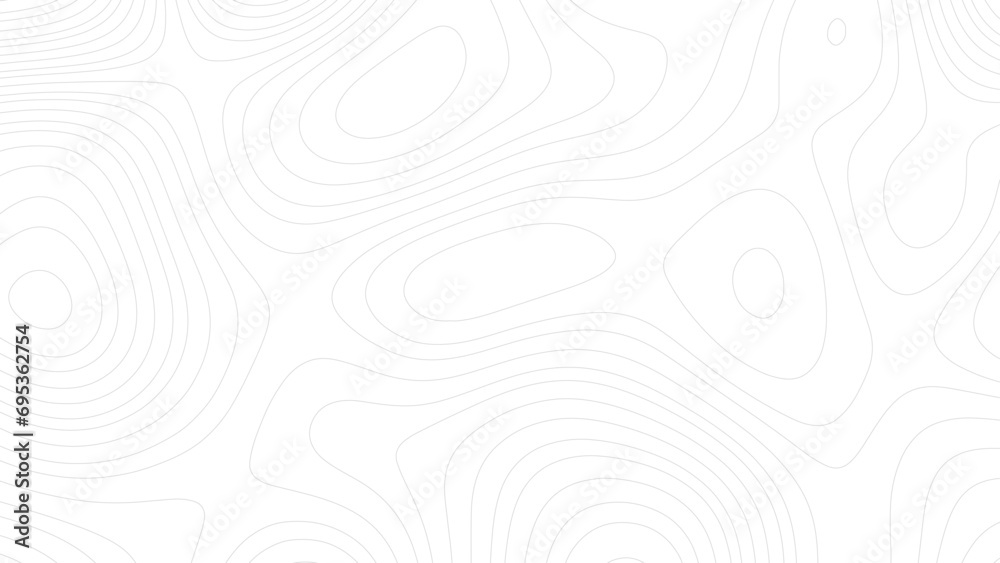 Topographic map background. Panorama view gradient multicolor wave ...
