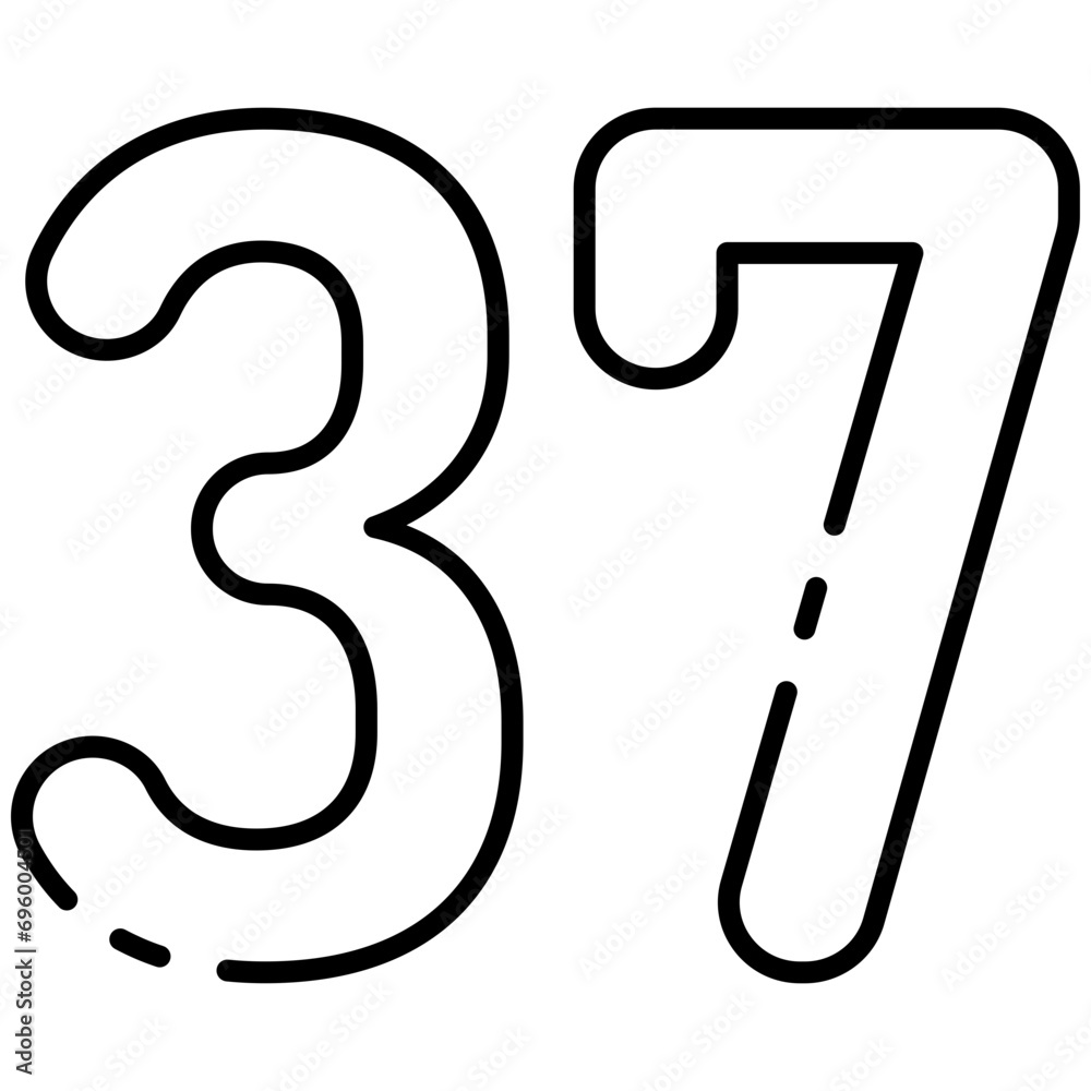 Number, UI, Shapes and Symbols, 1, Mathematical Symbol, Character ...