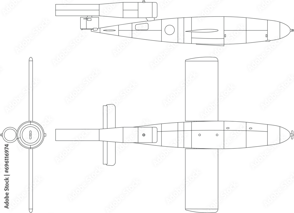 Air Plane, us army fighter jet, Line art vector, eps, file for cnc ...