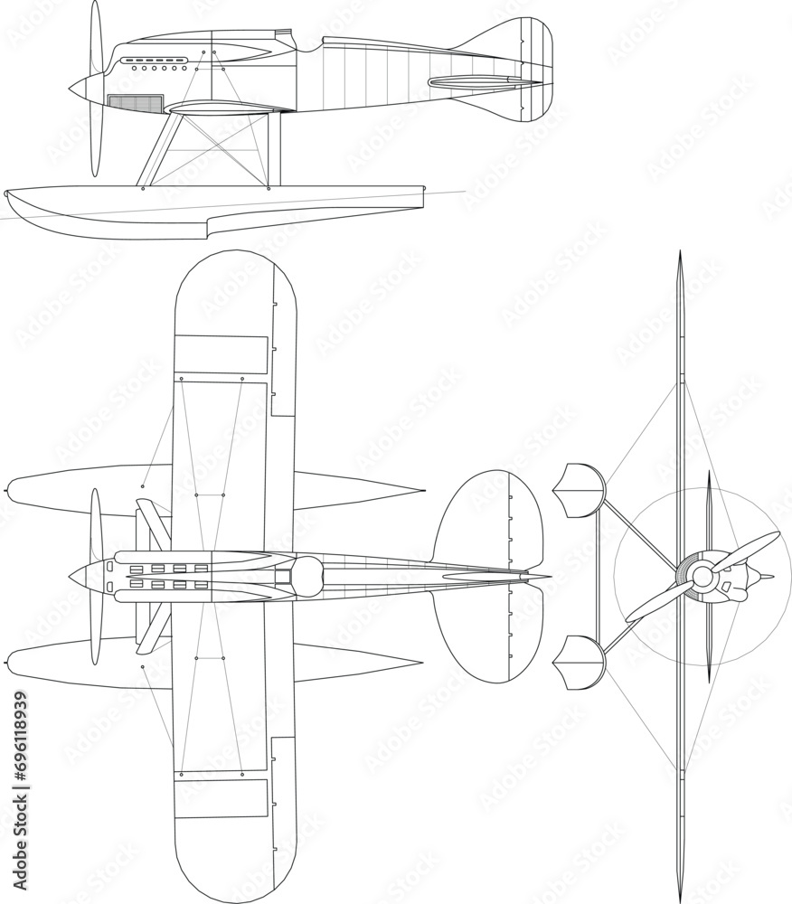 Air Plane, us army fighter jet, Line art vector, eps, file for cnc ...