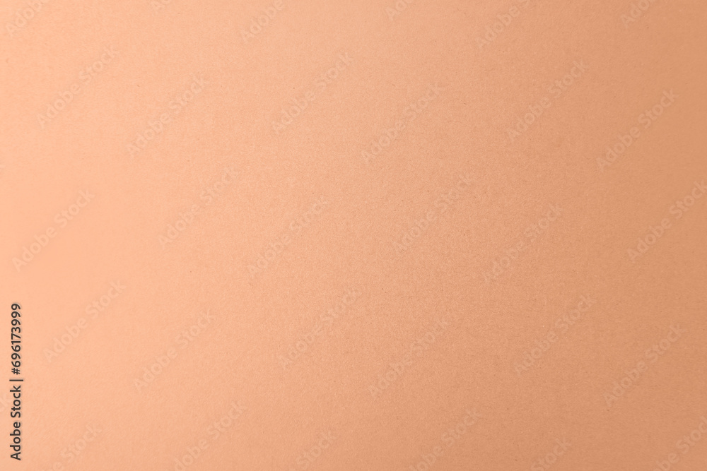 Cute peach color or pale orange tone paint on environmental friendly ...