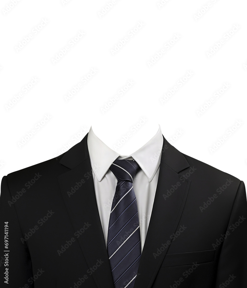 formal photo or passport photo suit template Stock Photo | Adobe Stock