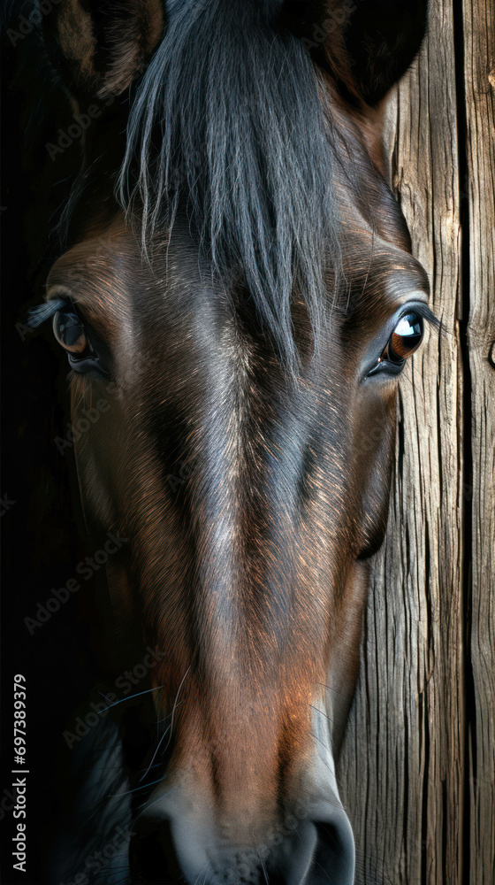 Stock-Illustration „equinophobia: an in-depth, ultra-realistic ...