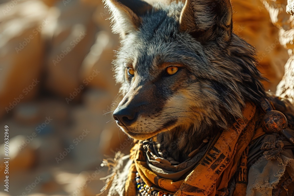 Seth: The Celestial Jackal A powerful god of chaos and storms, Seth is ...